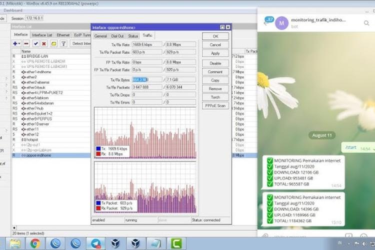 Penggunaan MikroTik untuk Monitoring Penggunaan Internet Siswa - Media ...